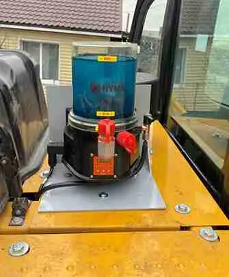 Automatic Greasing System For Excavator - Hyma
