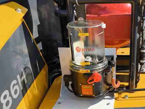 Automatic Lubrication Systems for Wheel Loader - HYMA